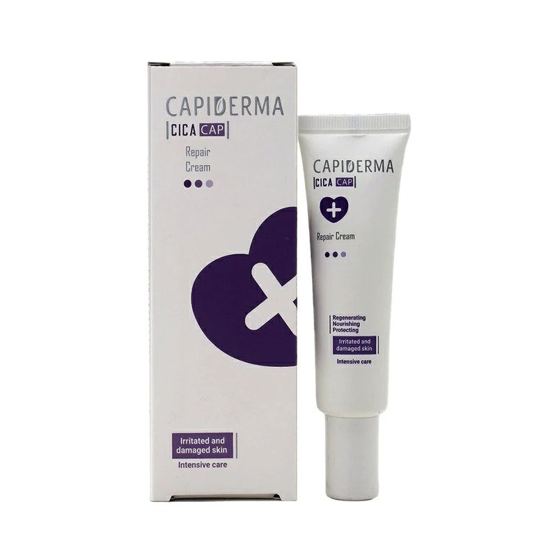 کرم ترمیم کننده مخصوص پوست آسیب دیده کپیدرما- Capiderma Cica Repair ...